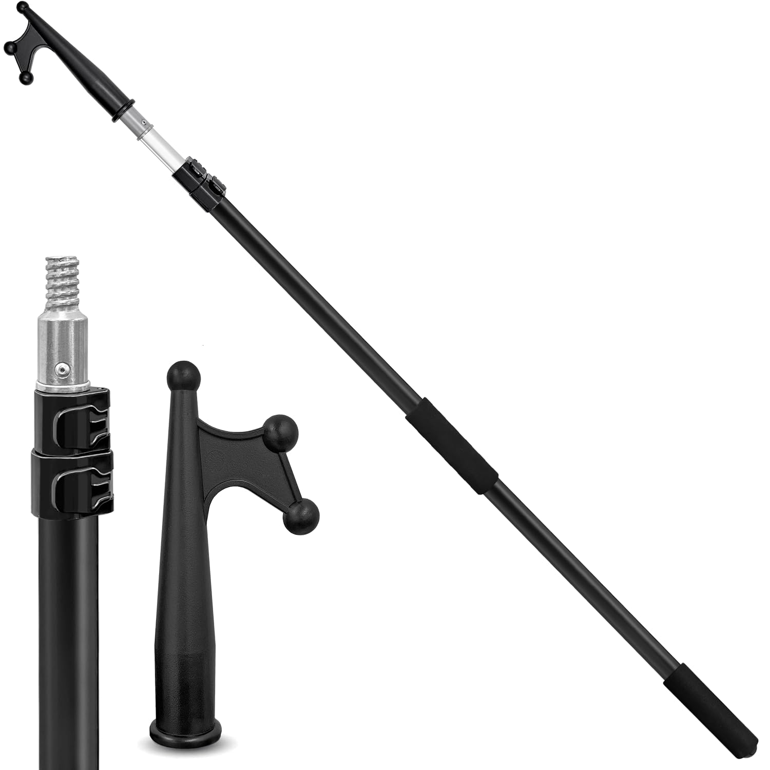 Amazon.com : ARTIPOLY 5-12ft Telescoping Boat Hook | Floats, Scratch ...