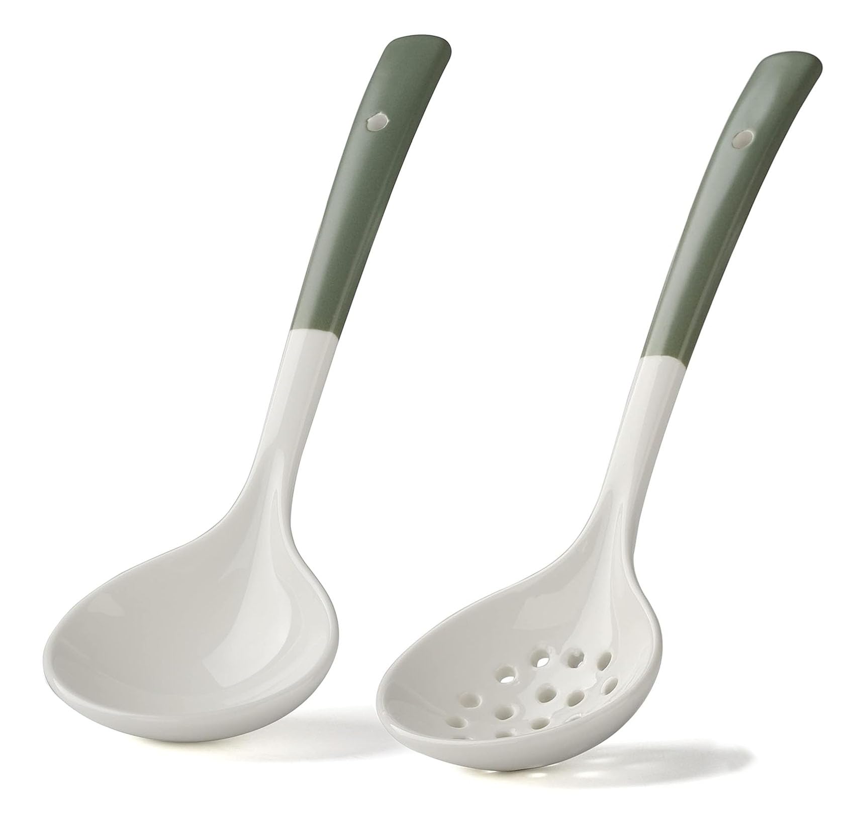 Soup Spoons Stainless Steel Stainless Steel Soup Ladle Set - 2PC Mirror ...