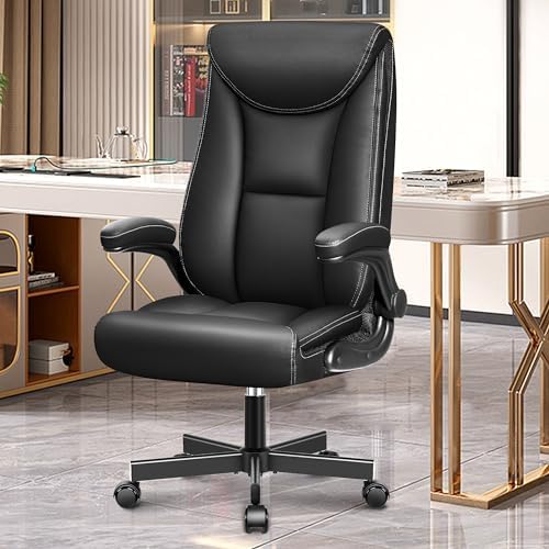 BestEra Executive Office Chair, Big and Tall Leather Ergonomic Office ...