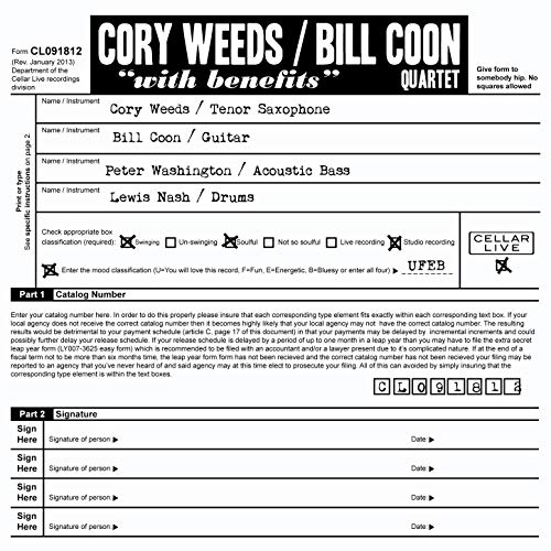 Play With Benefits by Cory Weeds & Bill Coon Quartet on Amazon Music