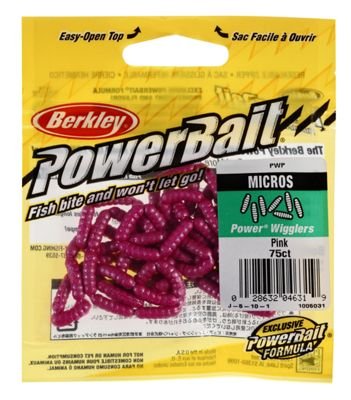 Berkley PWP PowerBait Micro Power Wigglers, Pink : Amazon.in: Home ...