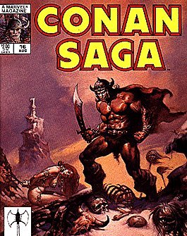 Amazon.com: Conan Saga Magazine (1987 series) #16: Marvel: Books