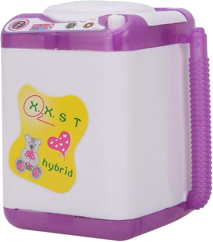 Mini Washing Machine, Doll House Accessories Mini Washing Machine Toy ...