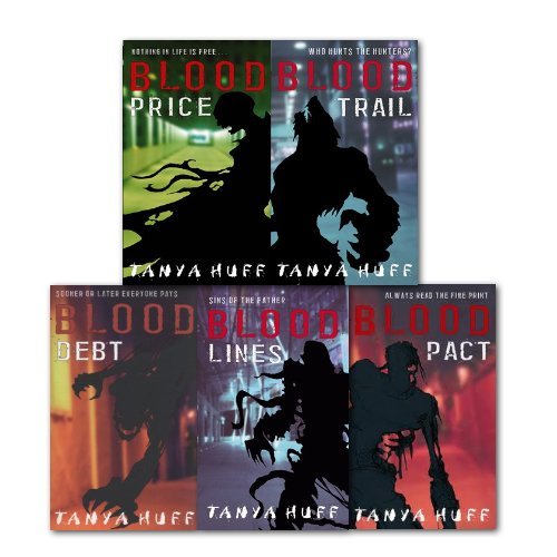 Tanya Huff Blood Series Collection 5 Books Set, (Victoria Nelson ...