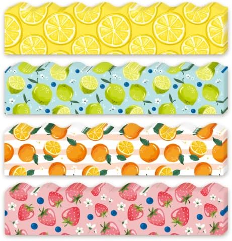 Amazon.com: 69Ft Fruit Bulletin Board Borders Bulletin Board ...