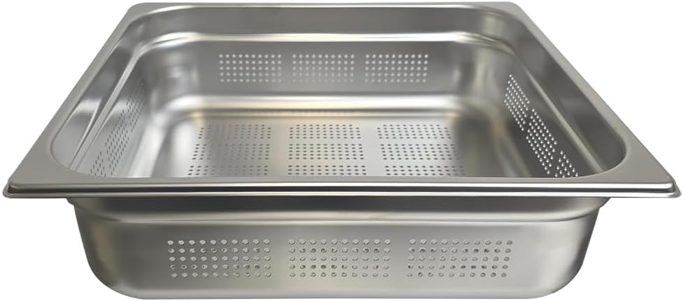 Lioninox Stainless steel gastro tray perforated 2/3 (354x325 mm ...