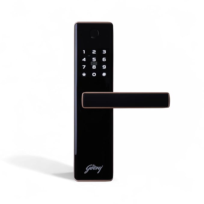 Godrej Digital Lock | Catus Advantage | Smart Lock for Wooden Door | 4 ...
