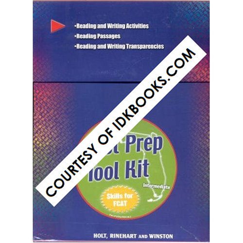 **BOX SET* Intermediate Test Prep Tool Kit (Skills For FCAT) - Kit ...