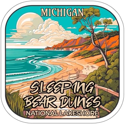 Amazon.com: Pictured Rocks National Lakeshore Michigan Sticker Travel ...