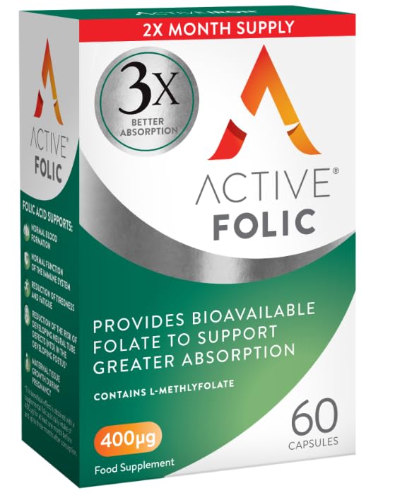 Amazon.com: ACTIVEIRON Active Folic, Folic Acid Supplement for ...