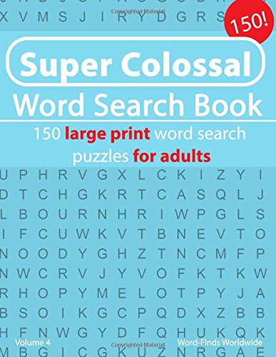 Super Colossal Word Search Book: 150 Travel word search puzzles for ...