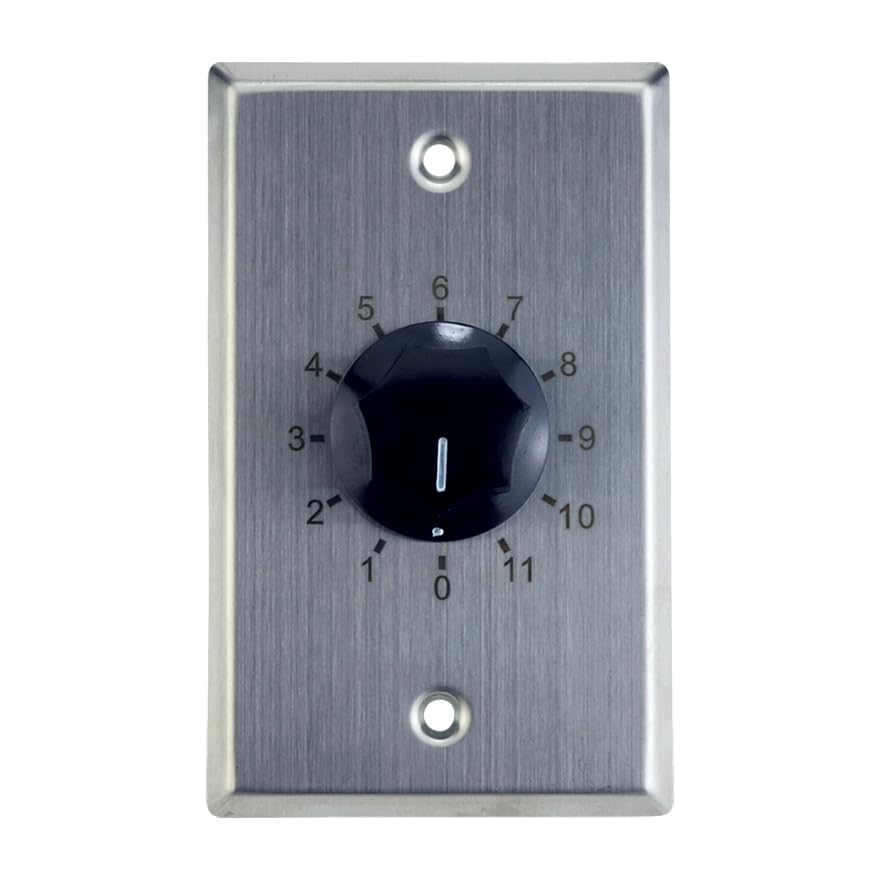 Amazon.com: Skywalker Saga Stainless Steel Volume Control Wall Plate ...
