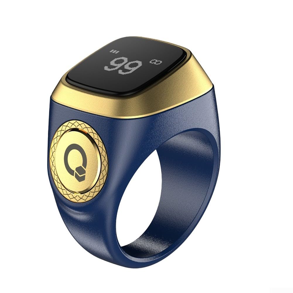 Buy HasallerDigital Tasbeeh Tasbih Finger Counter Smart Ring Counter ...