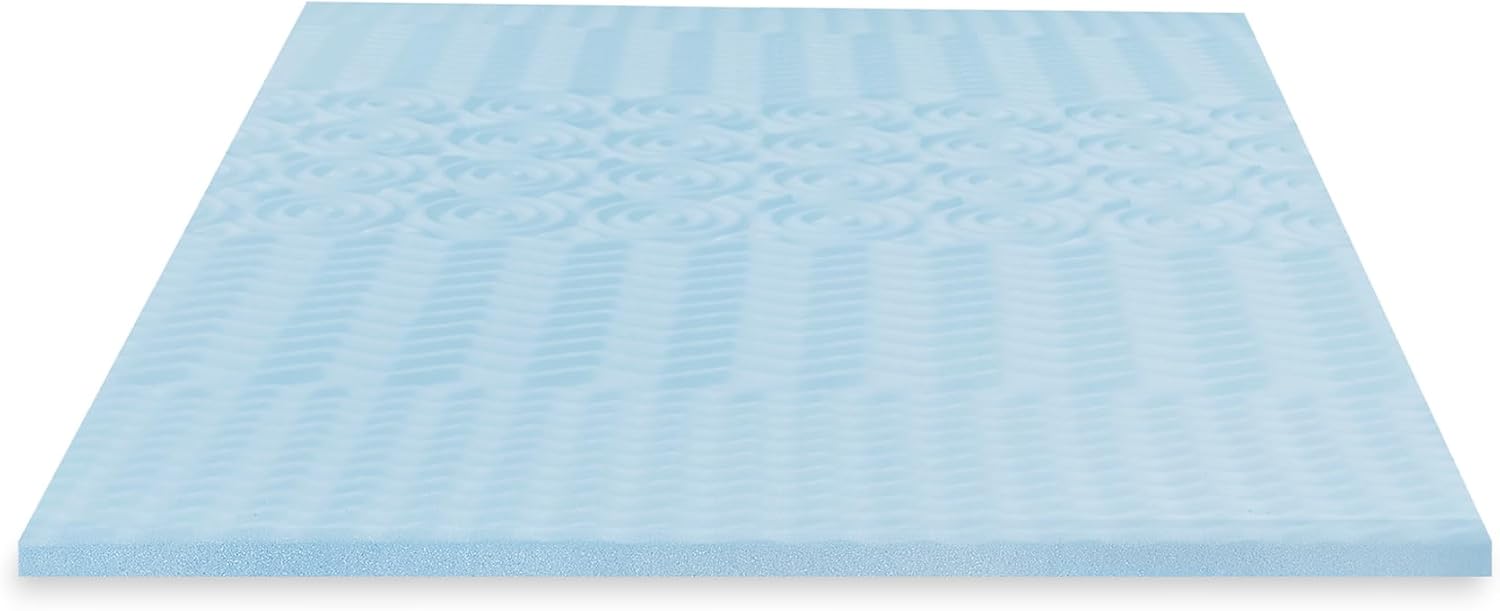 Amazon.com: Bodipedic Essentials 2 Inch Memory Foam Mattress Topper ...