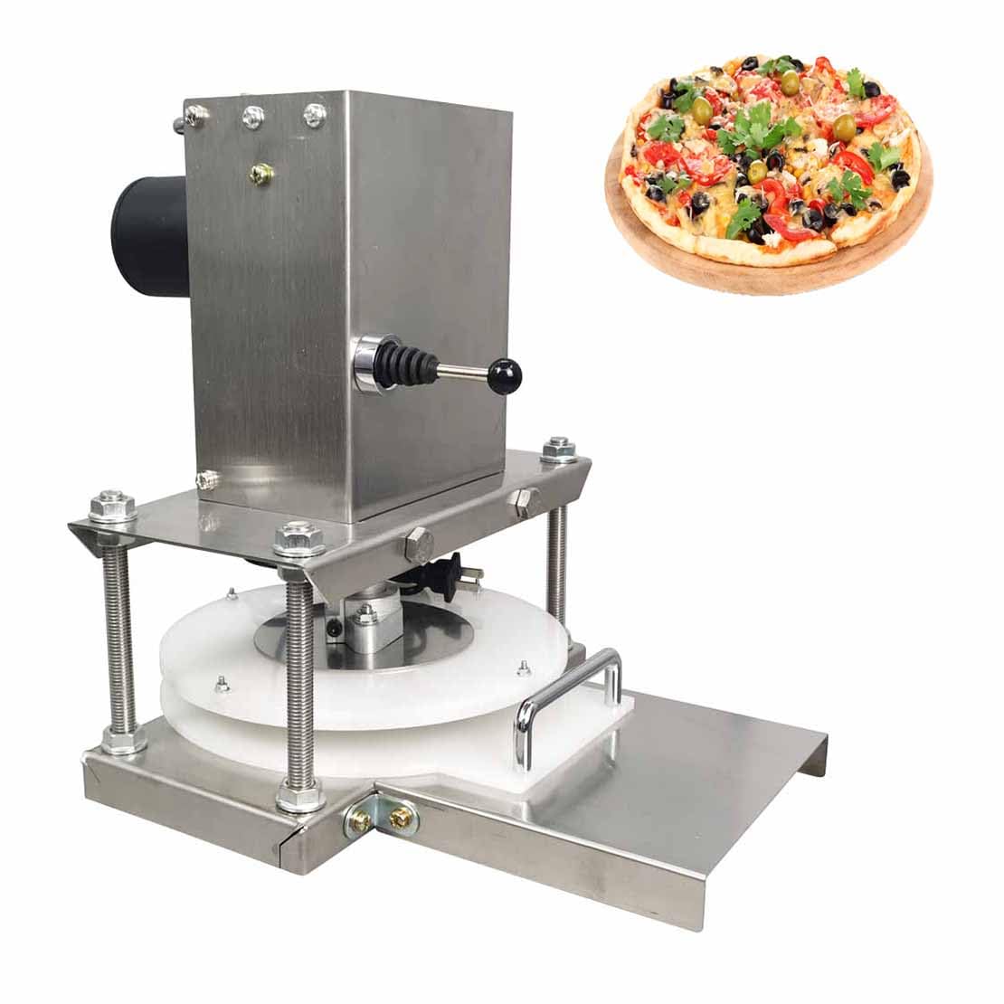 INTBUYING Electric Pizza Dough Pastry Machine 8.66" Dough Roller ...