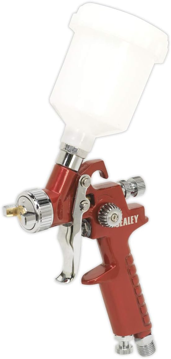 Blue Spot Tools 07909 Blue Spot Mini HVLP Spray Gun, 0 V, Blue, 125 ml ...