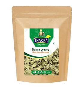 Buy Tharika Organics Henna Leaves,800g, Maruthani Leaf, Gorintaku ...
