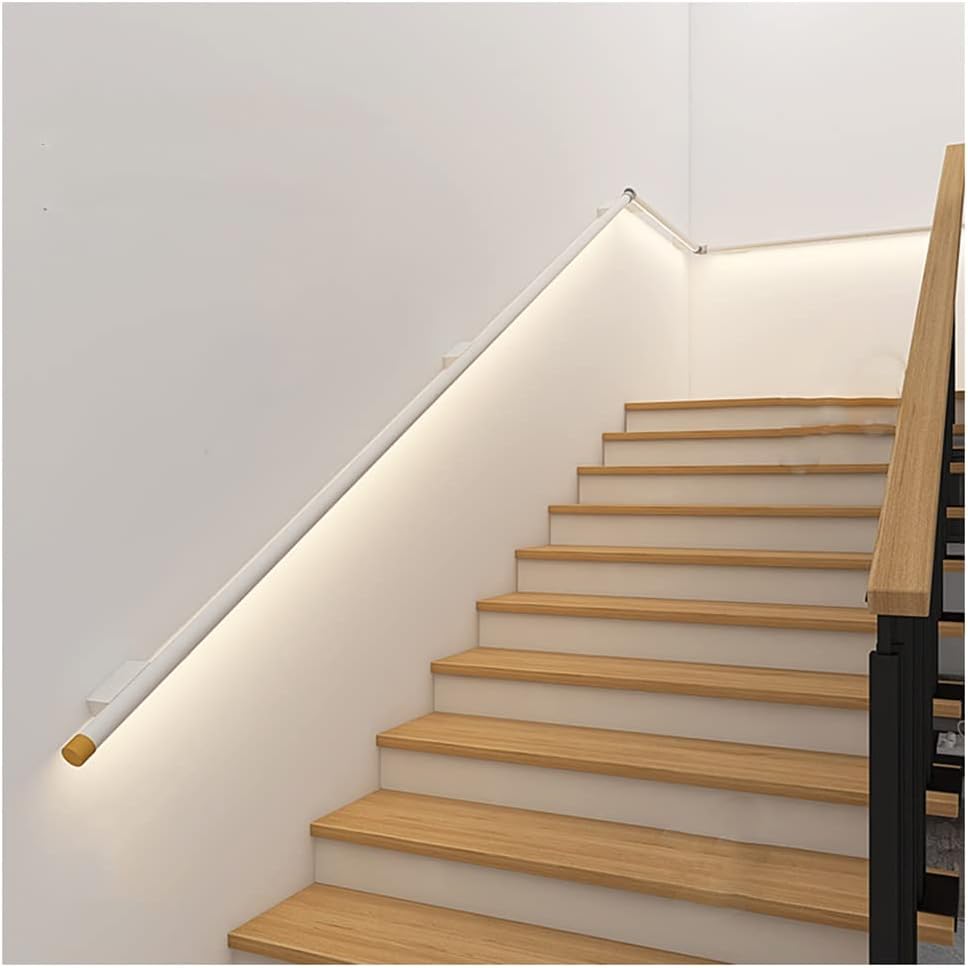 Amazon.co.jp: LED アルミニウム手すり - ライト付き階段手すり - 屋外＆屋内階段、RV、キャンピングカー、トレーラー用 ...