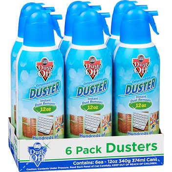 Amazon.com: Dust-Off Professional Electronics Compressed Gas Duster, 12 ...