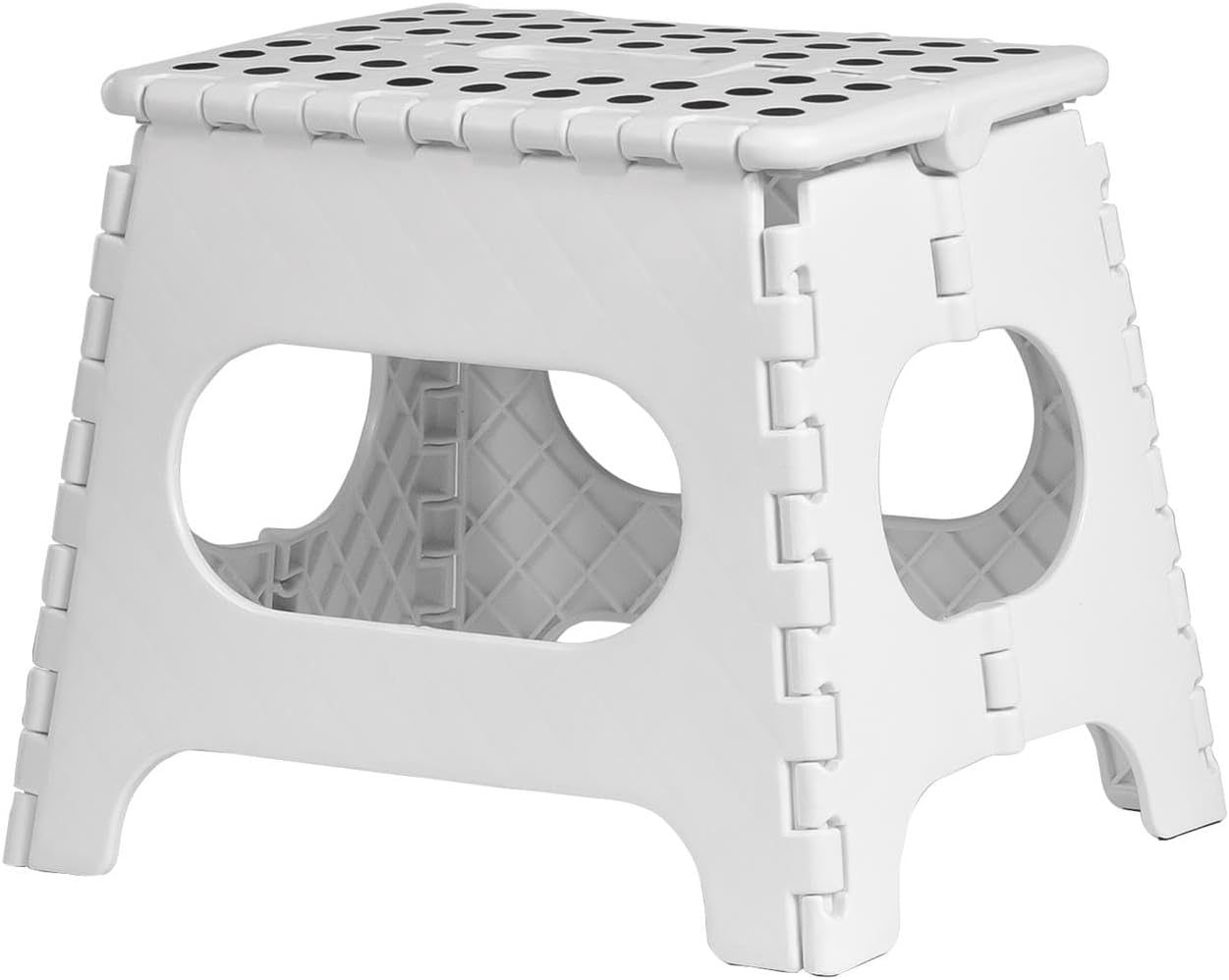 Whitefurze Stool, Plastic, Black, 40 cm : Amazon.co.uk: Home & Kitchen