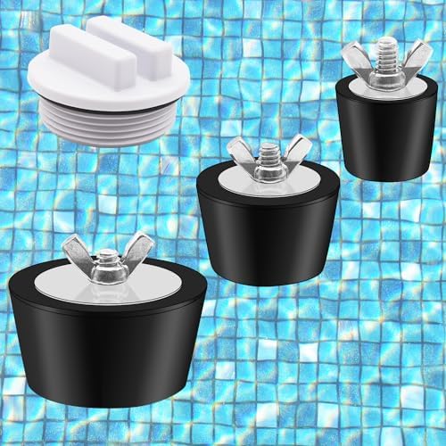 Amazon.com: XtremepowerUS 1.5"" Pool Plug Cap, Swimming Pool Return ...