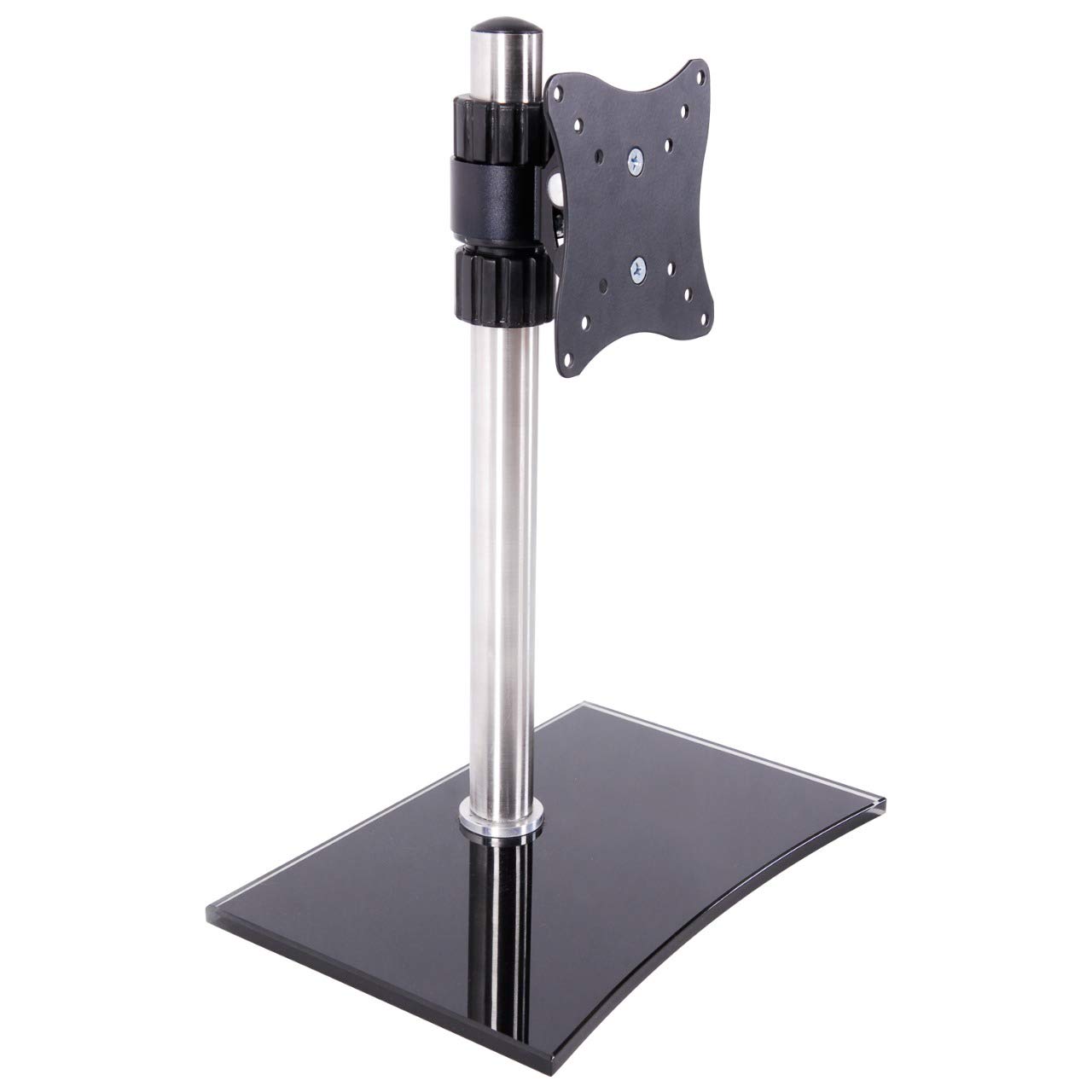 ZIPP Z DT-1328 Fits Most 13 to 27-inch Table top Monitor Stand (Glass ...
