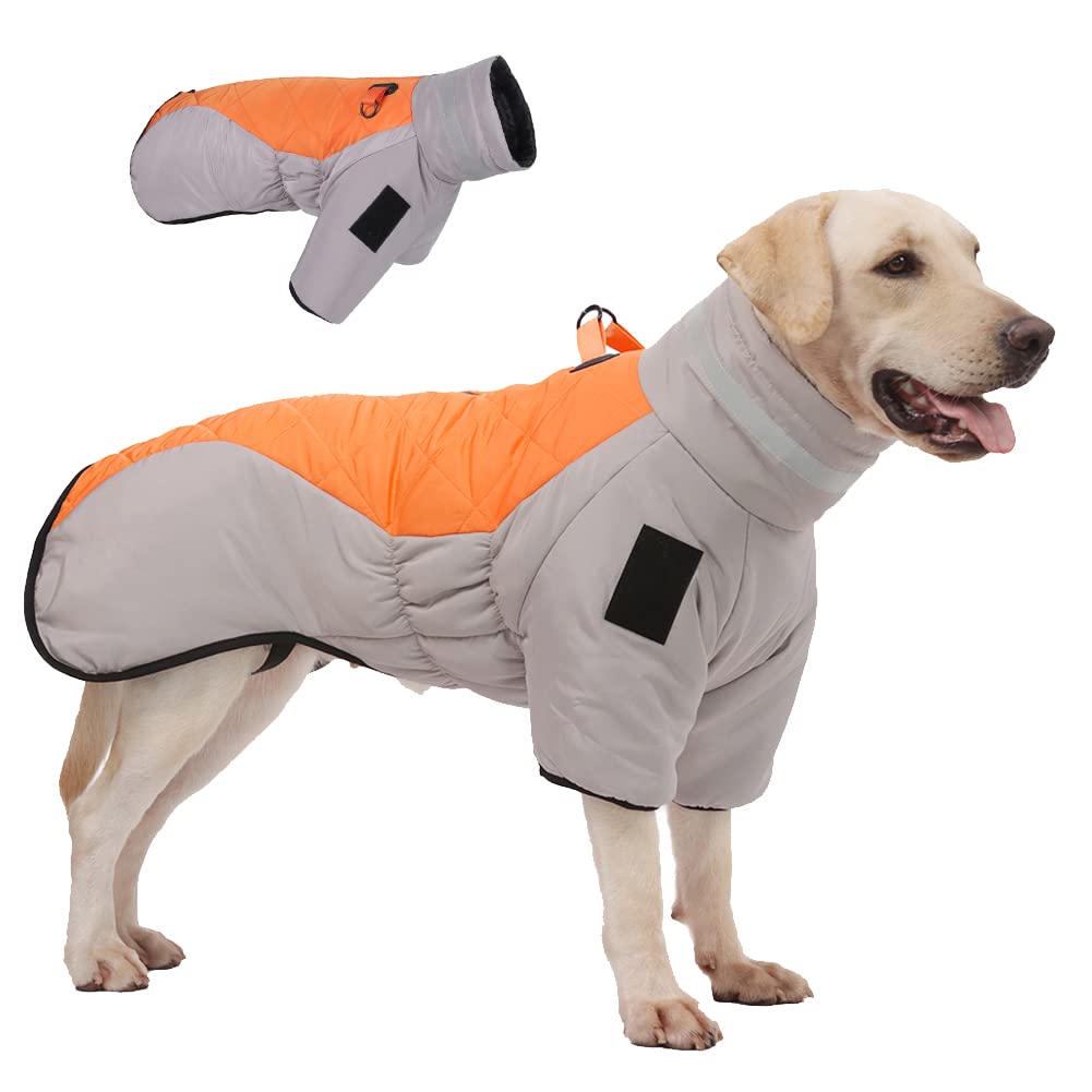 Amazon.com : TQFlow Dog Jacket for Cold Weather, Warm Coat Waterproof ...