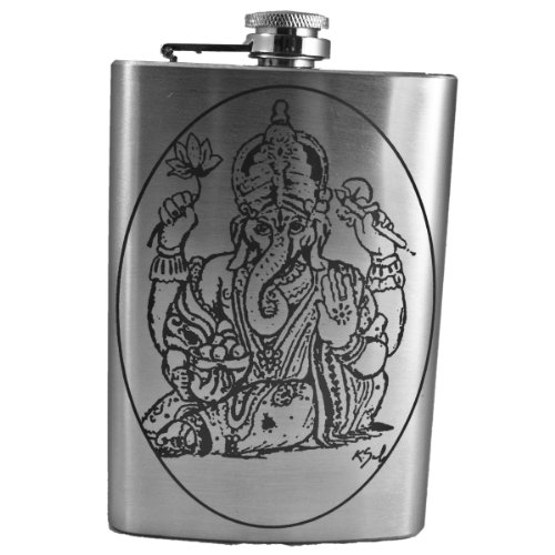 Amazon.com: 8oz Ganesha Flask : Home & Kitchen