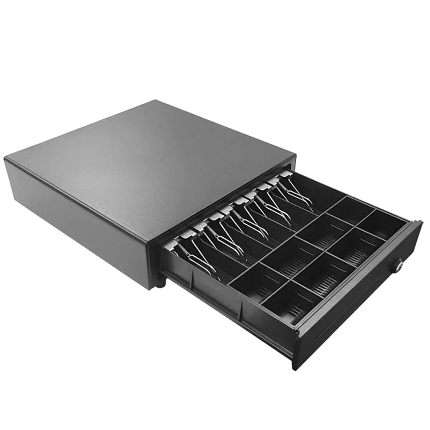 CAS Smart Cash Drawer Metal, for Point of Sale (POS) System, 5 Cash/5 ...