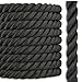 Amazon.com: Black Polyester Combo Rope | Outdoor Rope | Deck Rope ...