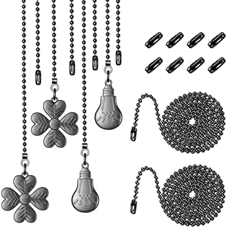 Amazon.com: Dotlite Ceiling Fan Pull Chain Vintage Hollow Fan Danglers ...