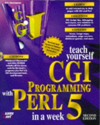 Teach Yourself Cgi Programming With Perl 5 in a Week (Teach Yourself ...