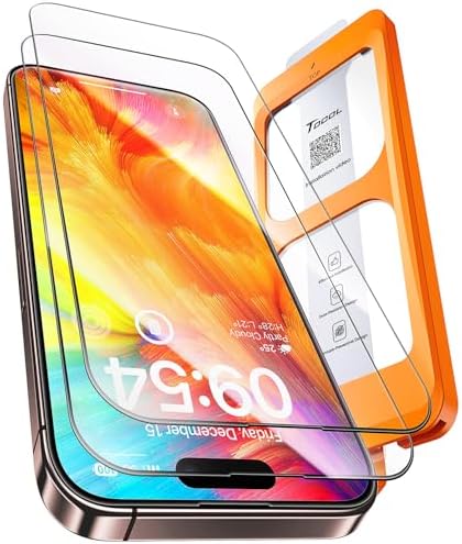 Amazon.com: TOCOL for iPhone 16 Pro Max Screen Protector, [Military ...