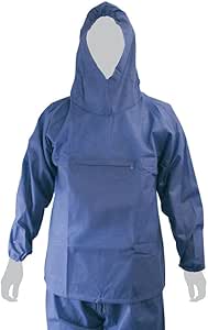 Amazon | COVER WORK 不織布ヤッケ M ネイビー FT-920 | 無塵衣 | 産業・研究開発用品 通販