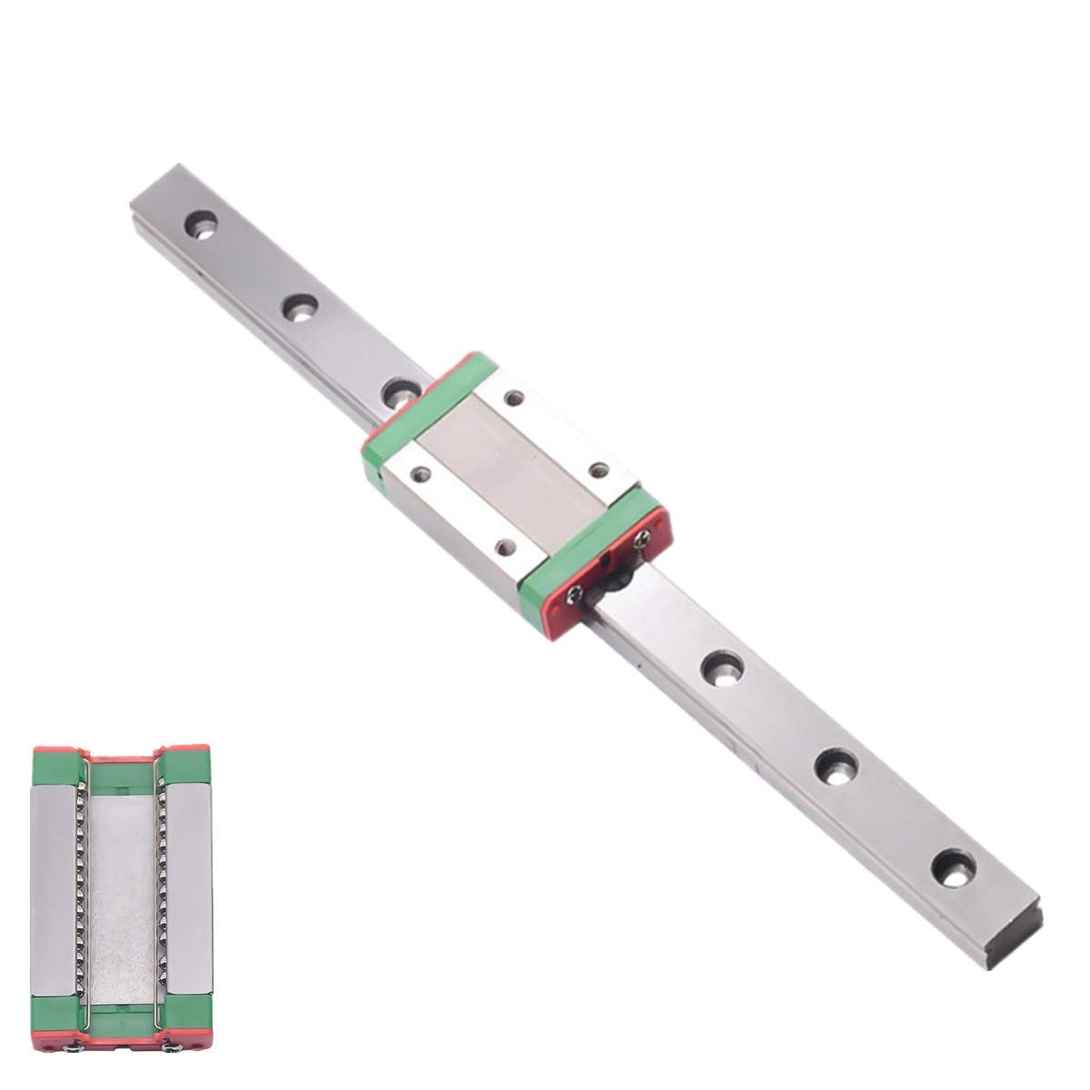 Snapklik.com : CNCCANEN MR9 Miniature Guide Slide Linear Rail Guide 150mm
