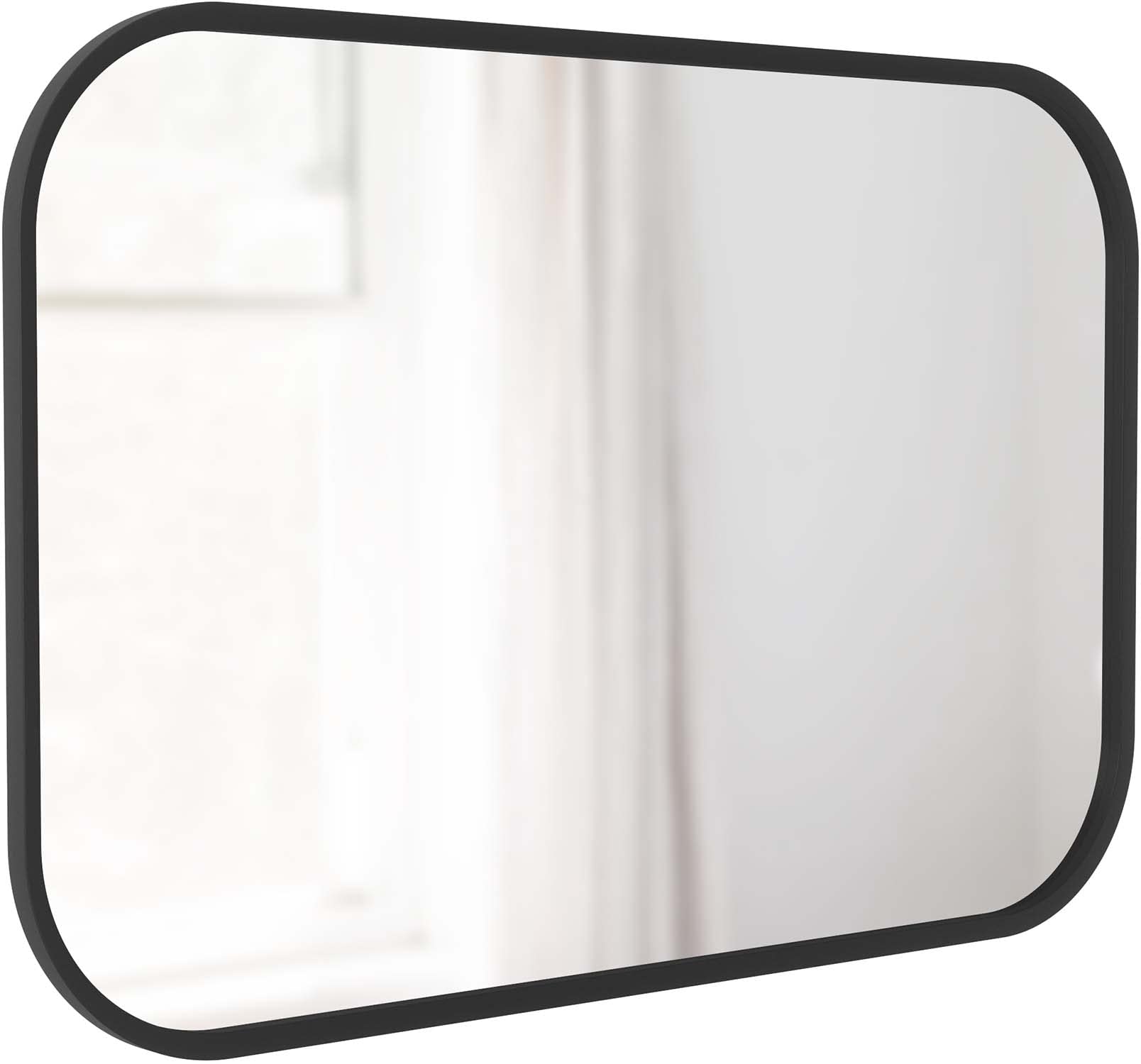 Umbra Hub Rectangular Mirror with Rubber Frame, Modern Decor for ...