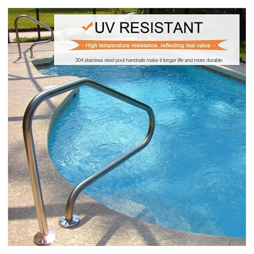 Pool Handrail Pool Stair Rail Pool Railings Stainless Steel Pools Grab ...