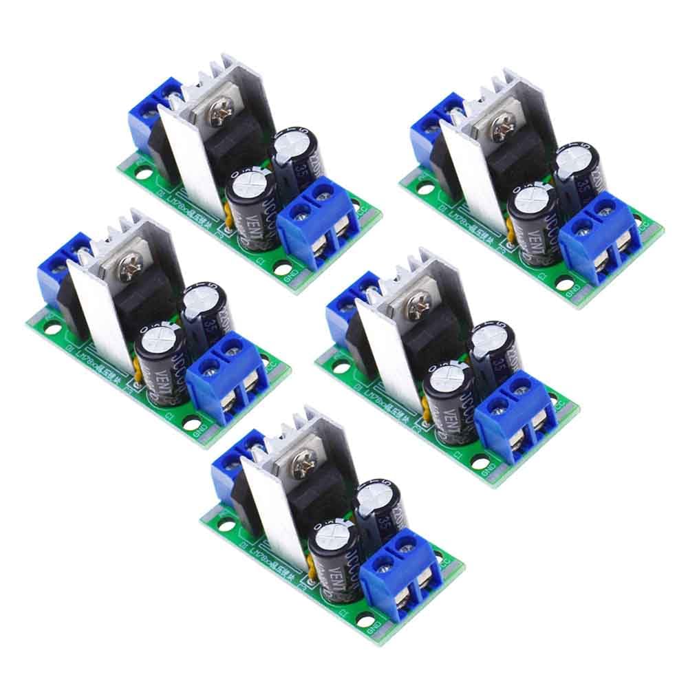 Snapklik.com : 5PCS L7805 LM7805 LM7812 L7812 Voltage Rectifier ...