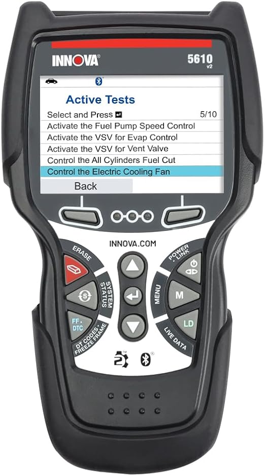INNOVA 5610 CarScan Pro OBD2 Scanner Code Reader Tool with Enhanced ...