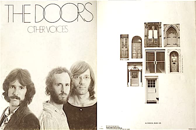Other Voices - 1972 DOORS songbook: The Doors: Amazon.com: Books