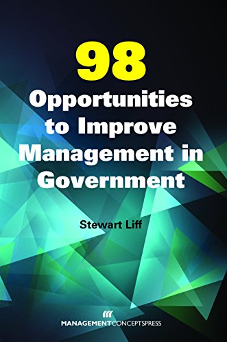Amazon.com: 98 Opportunities to Improve Management in Government eBook ...