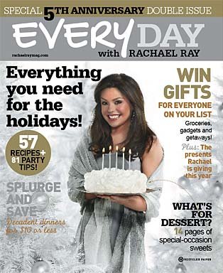 Everyday with Rachael Ray Magazine, December/January 2011 (Special 5th ...