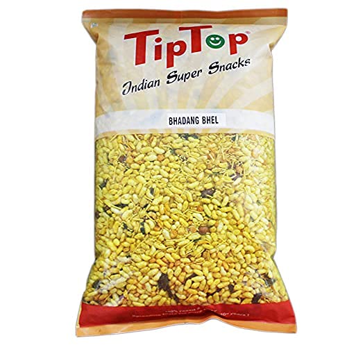 Tip Top Foods Bhadang Bhel Indian Snack Low Fat Namkeen Snacks Special ...