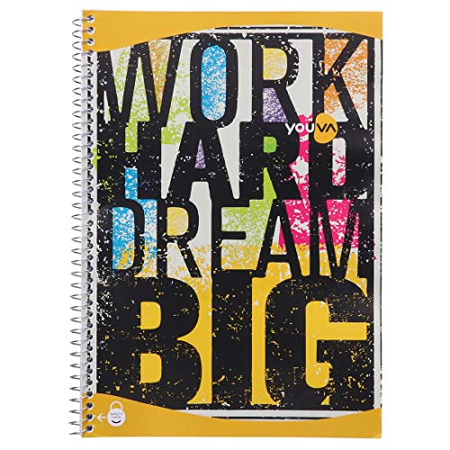 Navneet Youva | Poly Spiral Long Note Book | 21 x 29.7 (A4) | Single ...