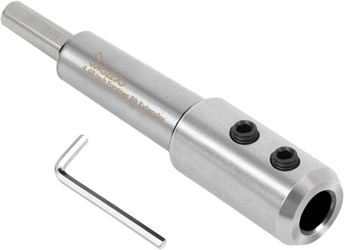 Hotop 4 Pieces 1/4 Extension Drill Bit Set Wood Spade Drill Bit ...