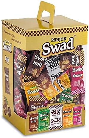 Amazon.com : Swad Candy Gift Box of 125 Candies (SWAD MIX ASSORTED ...