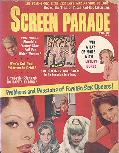 Screen Parade Magazine February 1965 (Beatles, Foreign Sex Queens ...