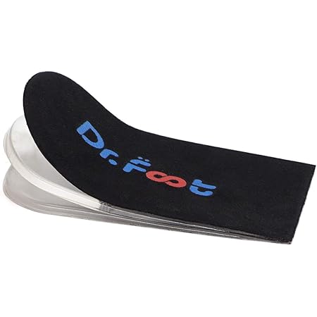 Amazon.com: Dr.Foot Adjustable Orthopedic Heel Lift Inserts, Height ...
