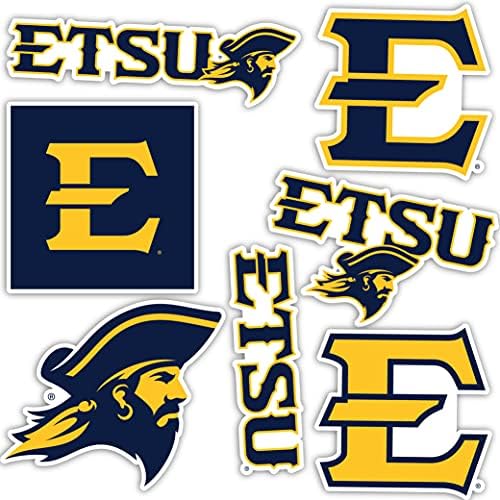 Amazon.com: East Tennessee State University Sticker ETSU Buccaneers ...