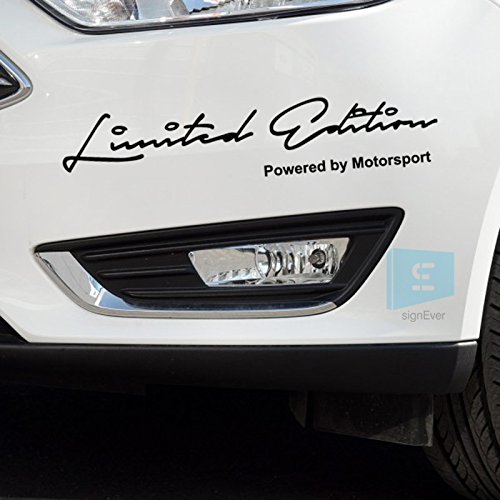 SIGN EVER Limited Edition Motorsport Styling Car Sticker Exterior ...